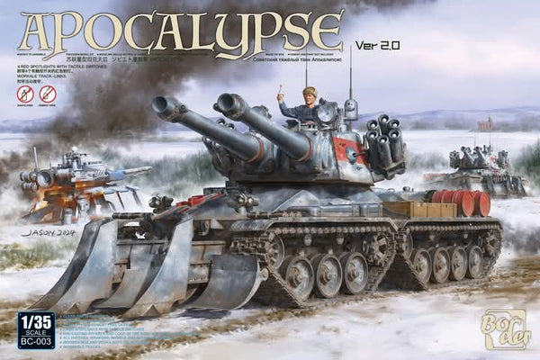 BORDER MODEL 1/35 BC-003 Apocalypse Tank Ver 2.0 Model Kit – Goody Good ...